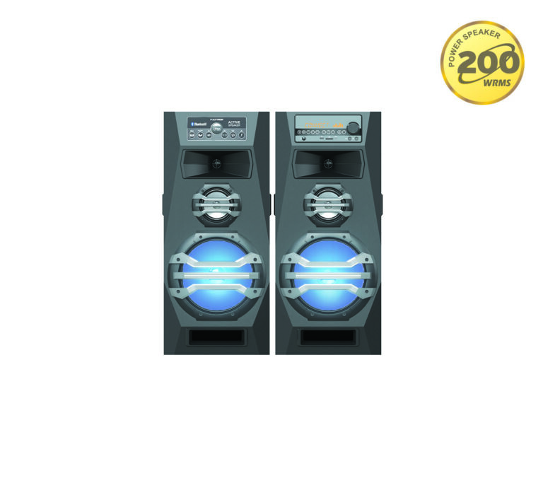 POLYTRON Bluetooth Speaker Aktif Dual Woofer PAS 10DF22 - Terbaik
