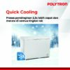 POLYTRON Chest Freezer 300 Liter PCF 318 - Polytron