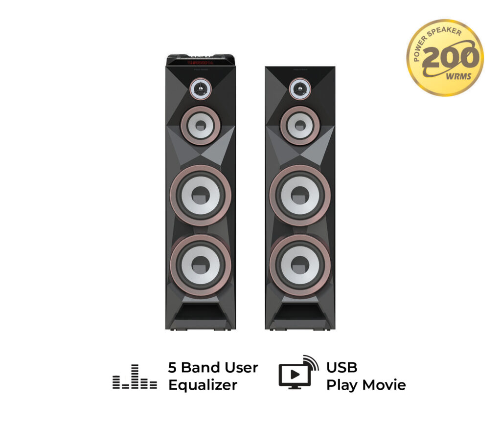 Bluetooth Speaker Aktif PAS 8F12 POLYTRON | Single Woofer 8 Inch