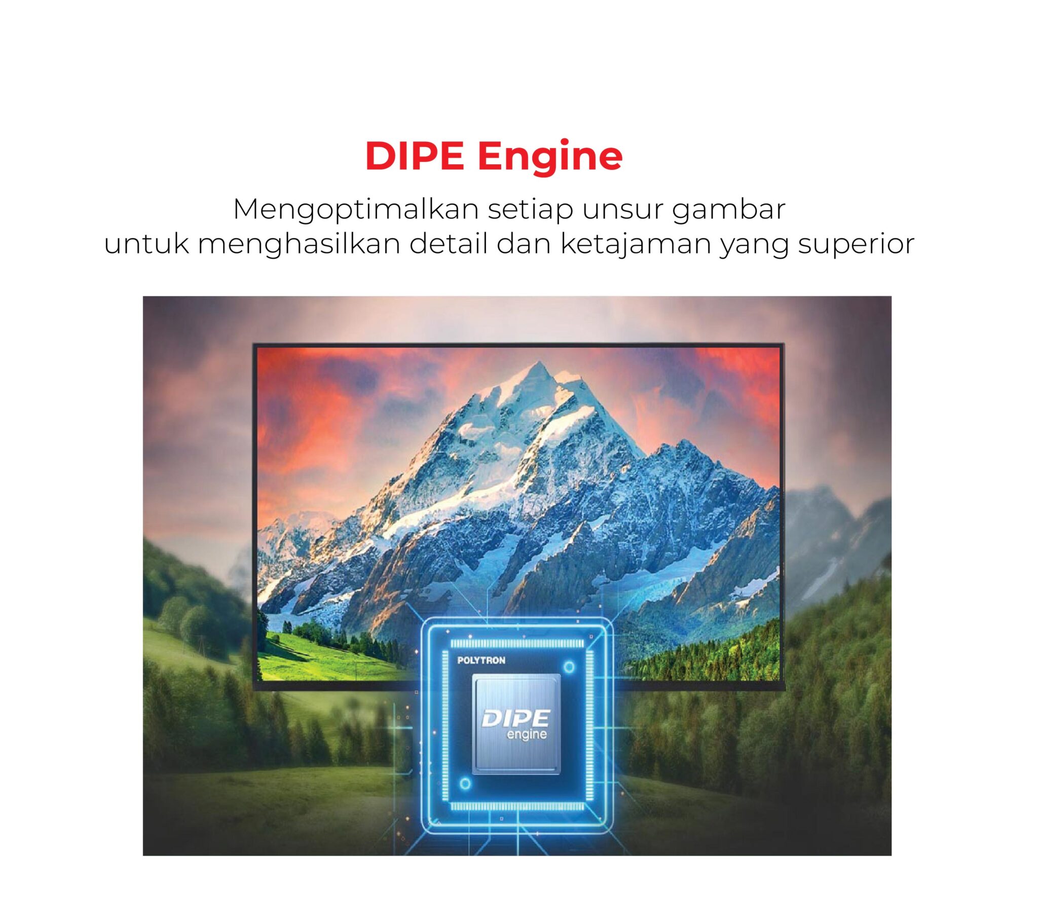 Harga TV Digital Polytron 24" PLD 24V1853 | LED TV Digital | Garansi 5th