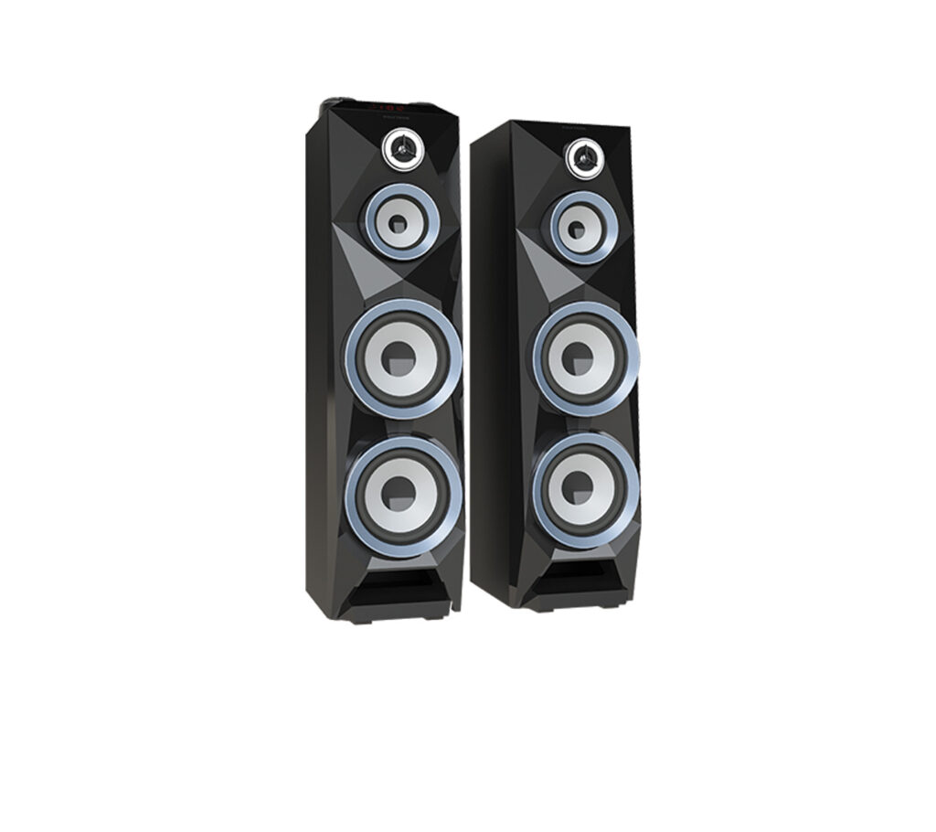Bluetooth Speaker Aktif 8 Inch PAS 8FF22 | POLYTRON Double Woofer