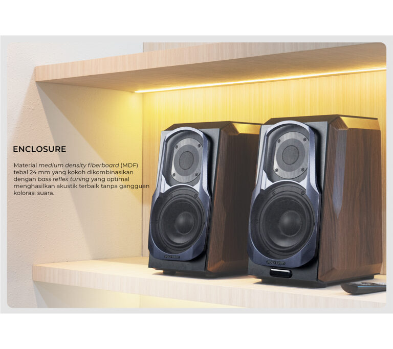 HiFi Speaker AUDIVO PHS 6A | Speaker Bluetooth | Speaker Aktif